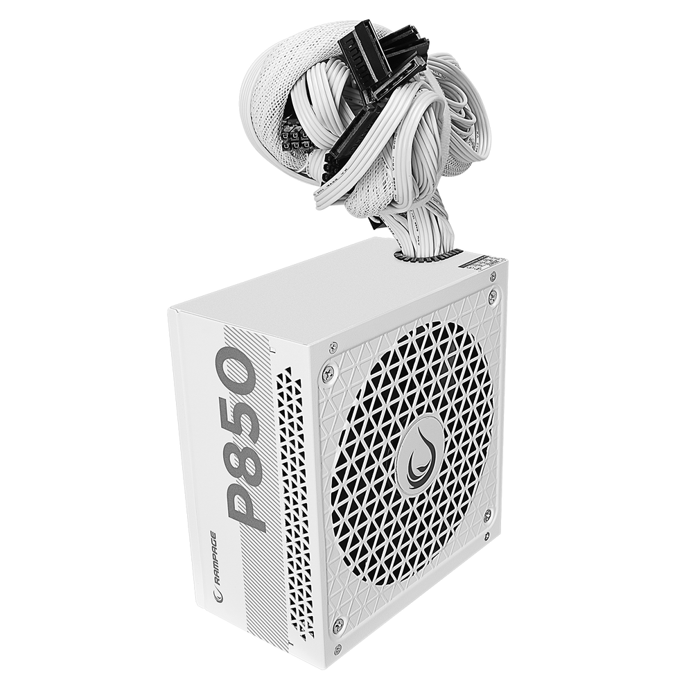 P850 850W 80+ Gold Aktif Pfc PC Power Supply-Beyaz – Rampage