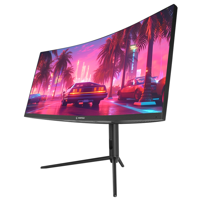 Raiden RA30R200C 30 inç 200Hz AUO VA WFHD AdaptiveSync Curved Oyuncu M ...