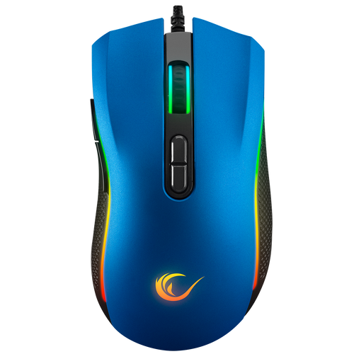 Smx-R44 V2 Macro 12800 Dpi 80 Million Huano Switch Gaming Mouse-Blue ...