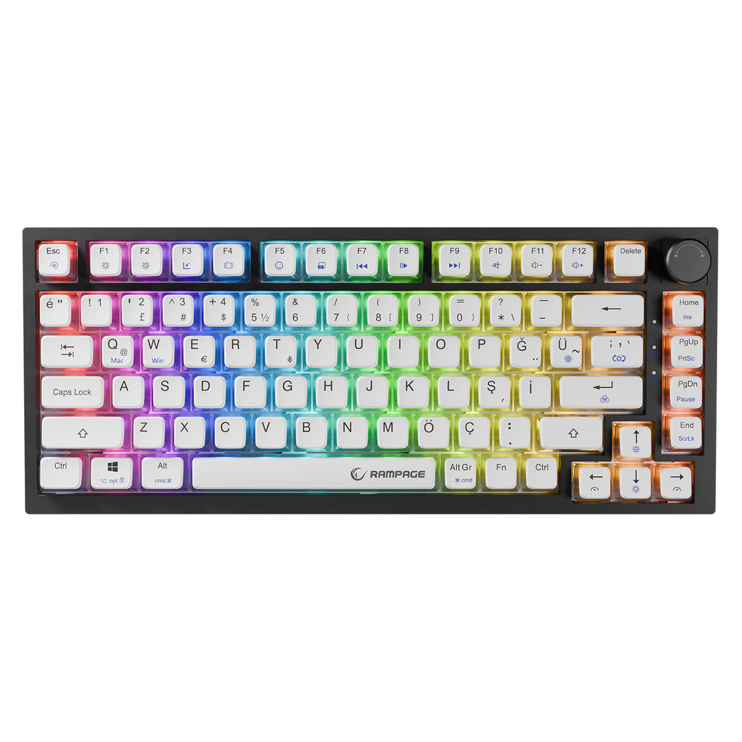 Smx-R44 V2 Macro 12800 Dpi 80 Million Huano Switch Gaming Mouse-Blue ...