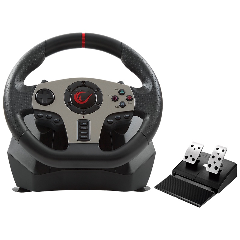 V900-S Pedal Gaming Wheel – Rampage