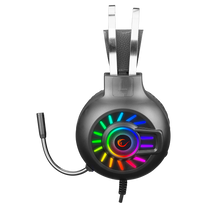 Rm-K44 Zengibar RGB 7.1 Oyuncu Kulaklığı-Siyah – Rampage